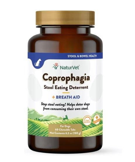 NaturVet Coprophagia Deterrent 60ct — Natural Pet Center