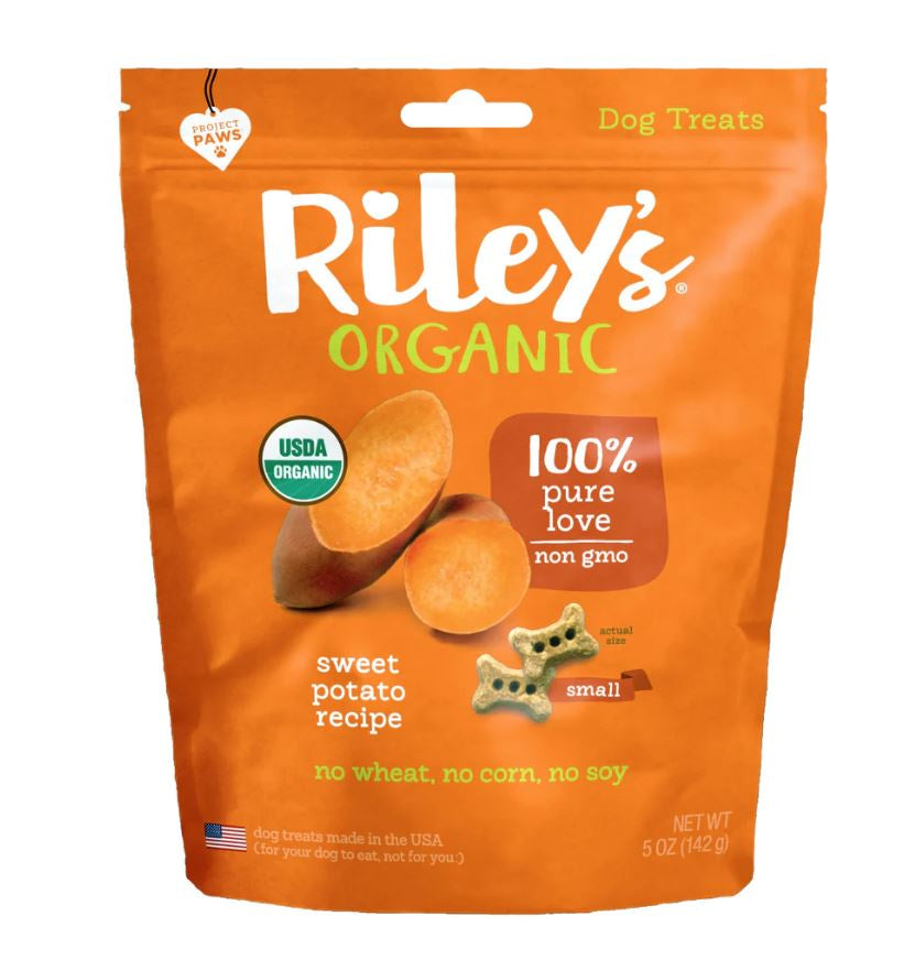 Riley's Organic Dog Sweet Potato Recipe 4oz – Natural Pet Center