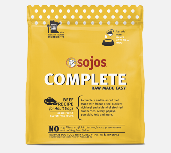 Sojos Dog Complete Beef — Natural Pet Center