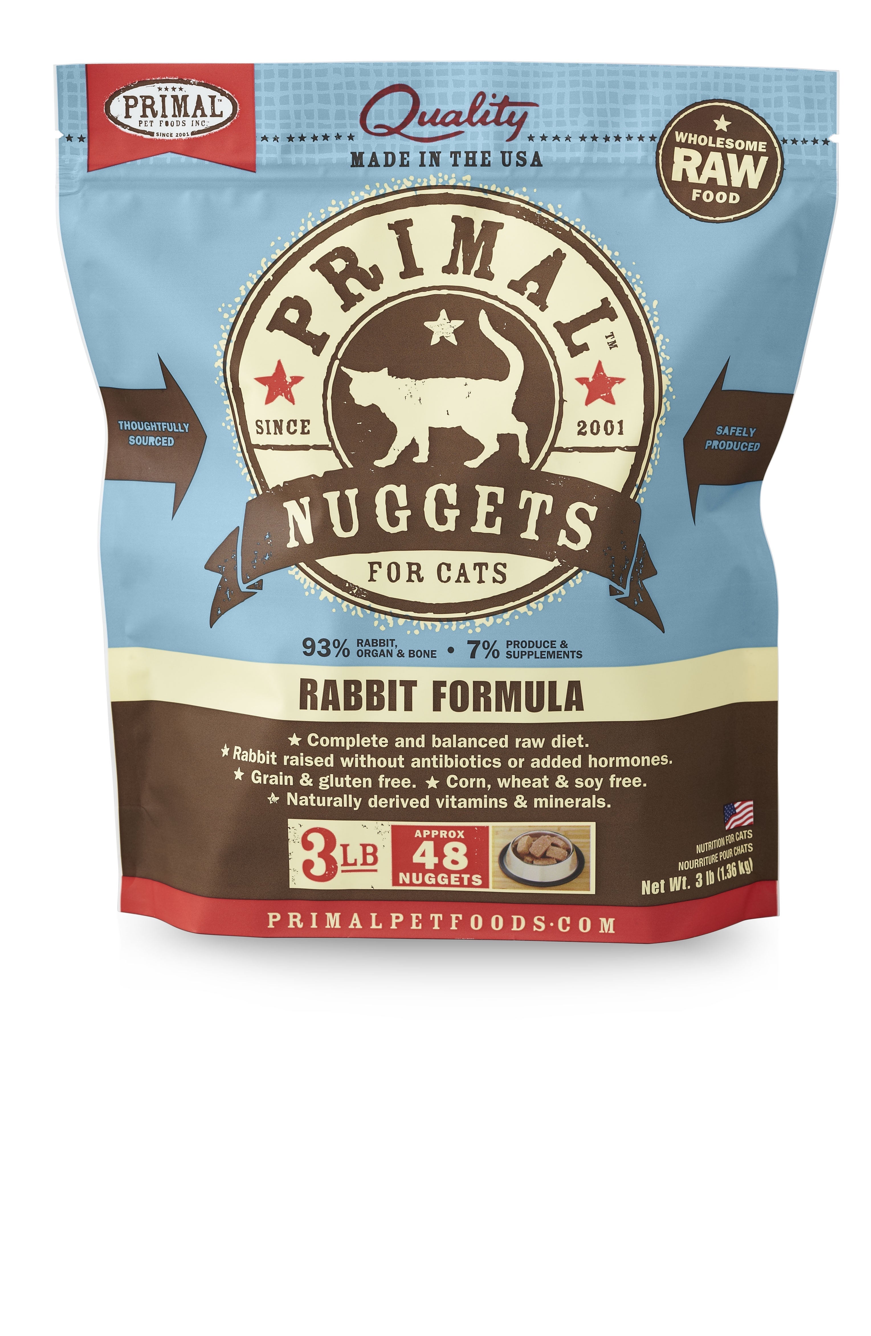 Primal Cat Raw Rabbit – Natural Pet Center