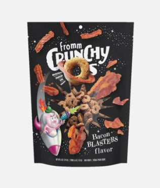 Fromm Crunchy O's Bacon Blasters — Natural Pet Center