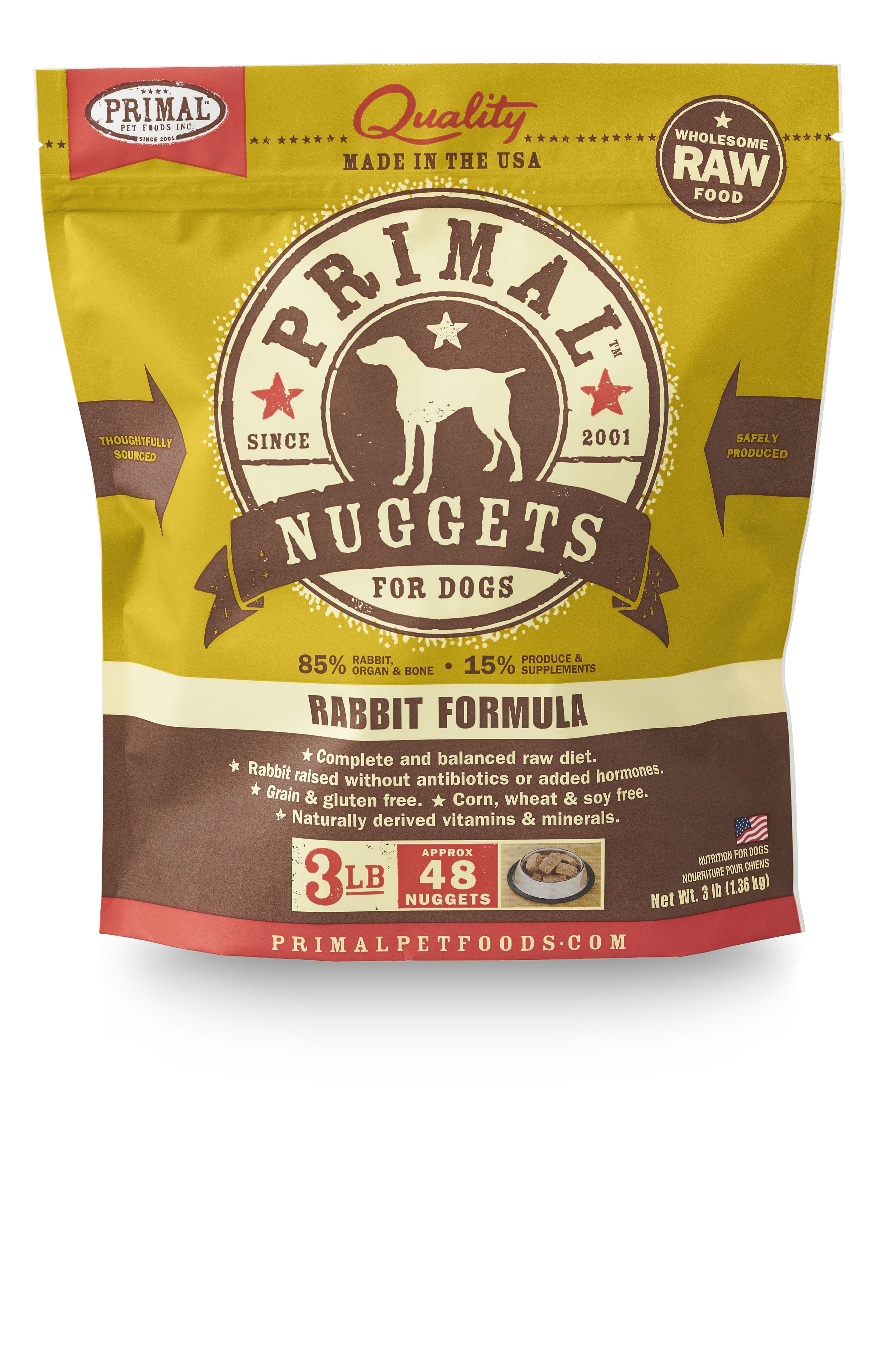 Primal Dog Raw Rabbit – Natural Pet Center